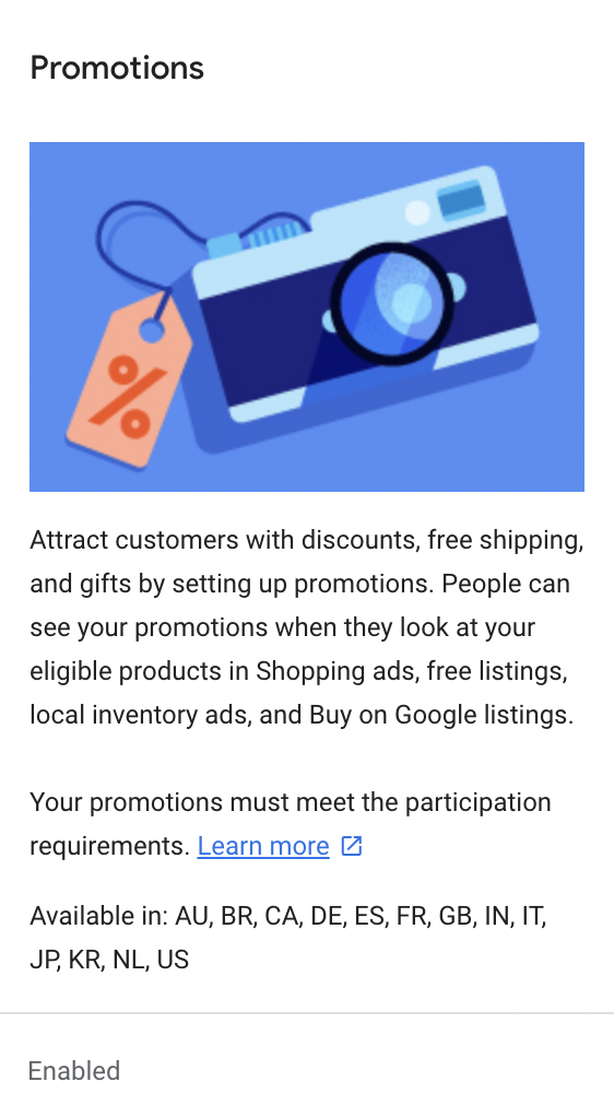 The Ultimate Quick Start Guide To Merchant Center Promotions - Running ...